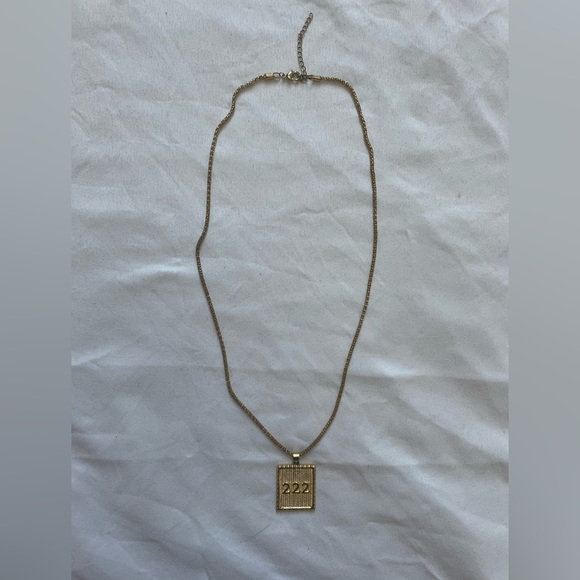 Jewelry | 222 Angel Number Necklace | Poshmark